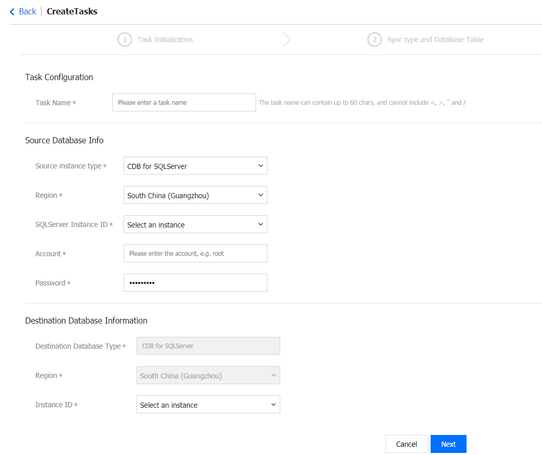 Migrating Data from CVM-based SQL Server Instance | Tencent Cloud